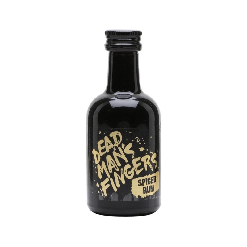 Set 12 x Rom Dead Mans Fingers, Spiced Rum, 37.5% Alcool, Miniatura, 0. ...