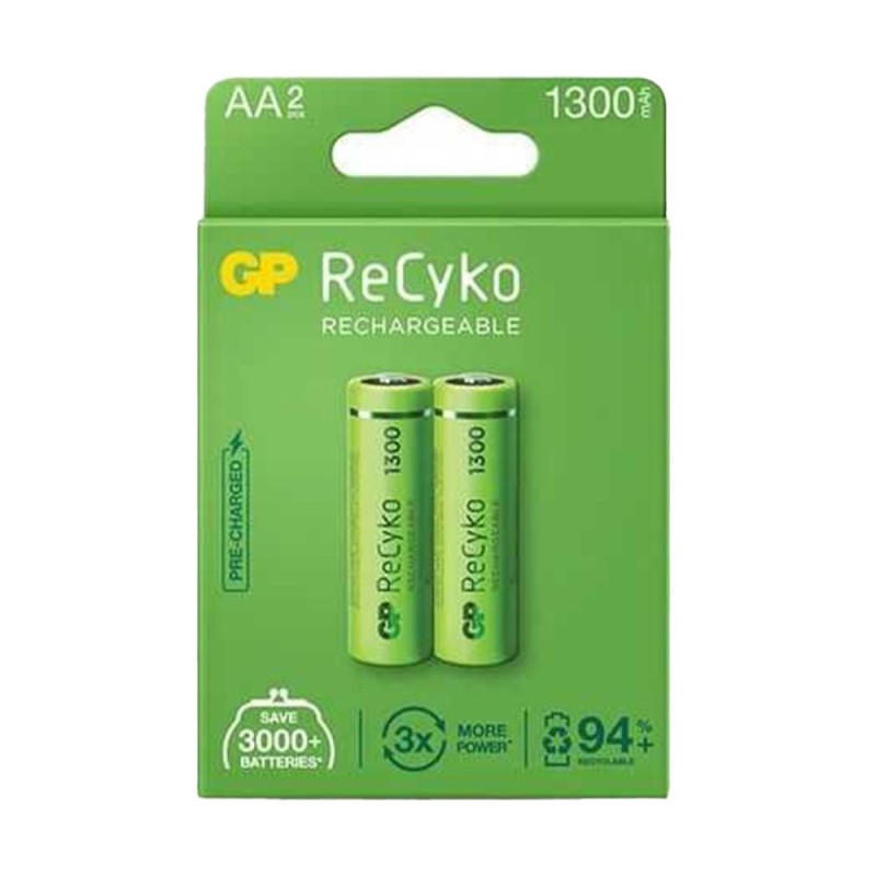 Set 2 x 2 Baterii Reincarcabile GP R6 AA 1300mAh NiMH Oferta Pret ...