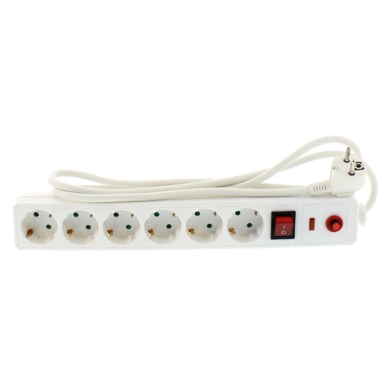 Prelungitor Electric cu Protectie, 6 Prize, Sectiune Cablu 3 x 1.5mm2 ...