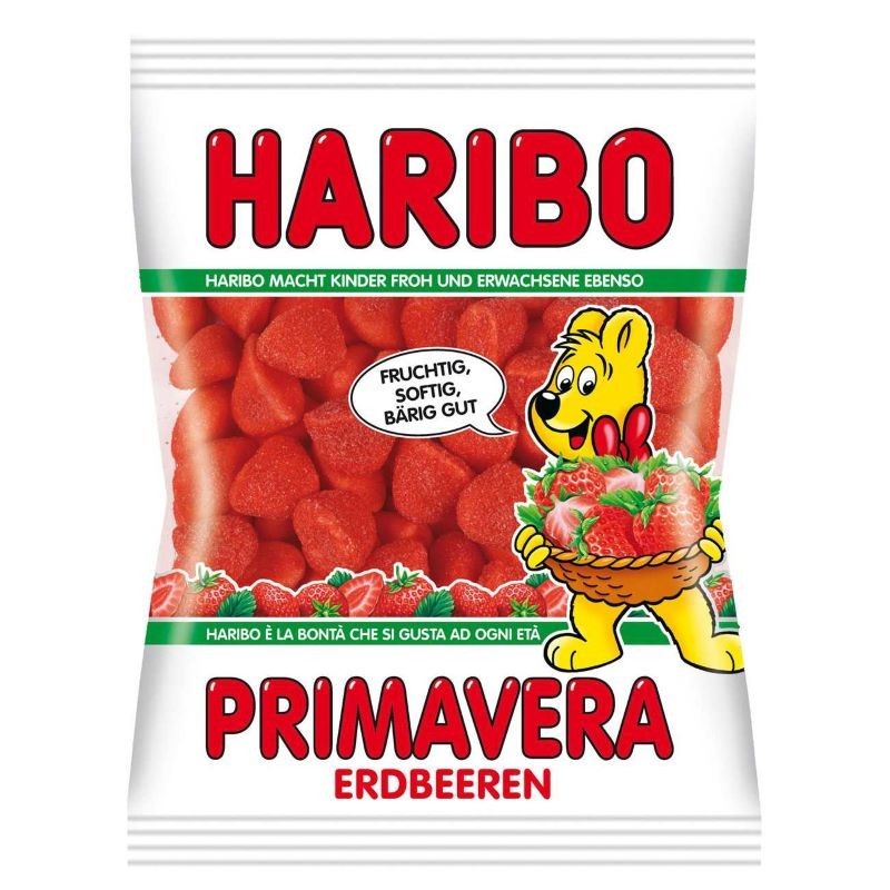 Set 6 x Jeleuri Haribo Primavera Erdbeeren 100 g Oferta Pret - Trada.ro