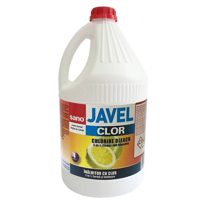 Set 2 x Clor Inalbitor Sano 4 l Oferta Pret - Trada.ro