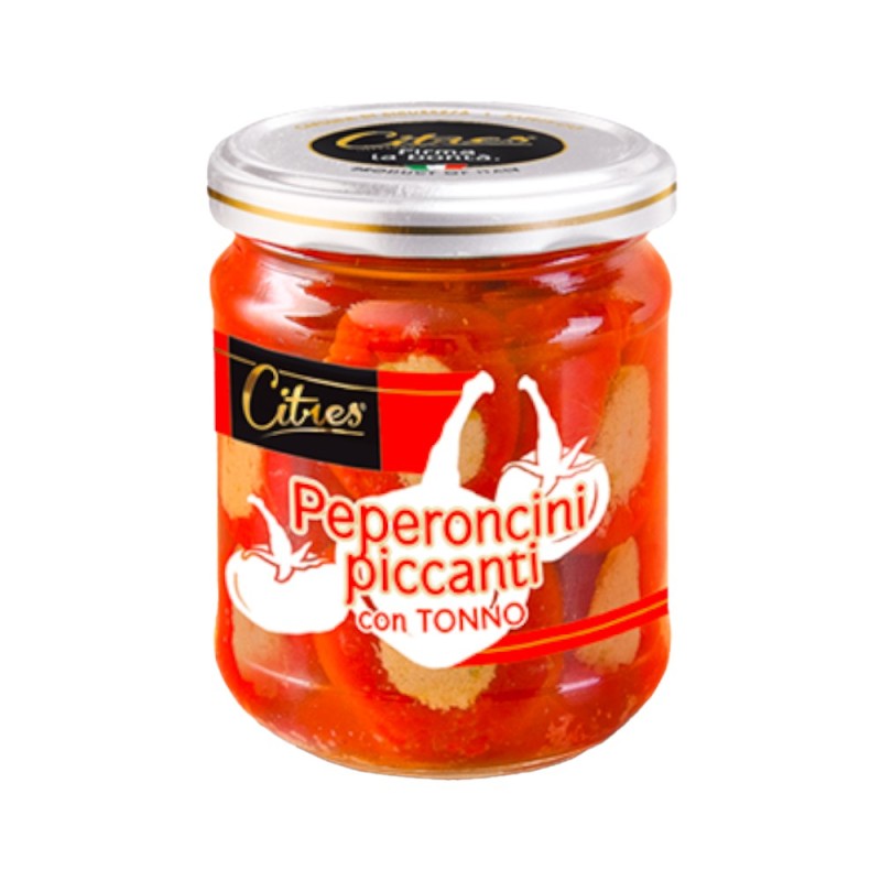 Ardei Picanti Umpluti cu Ton Citres 180 g Oferta Pret - Trada.ro