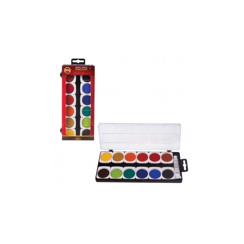 Set Acuarela cu Pastile de Culoare, Opace pentru Artisti Oferta Pret ...