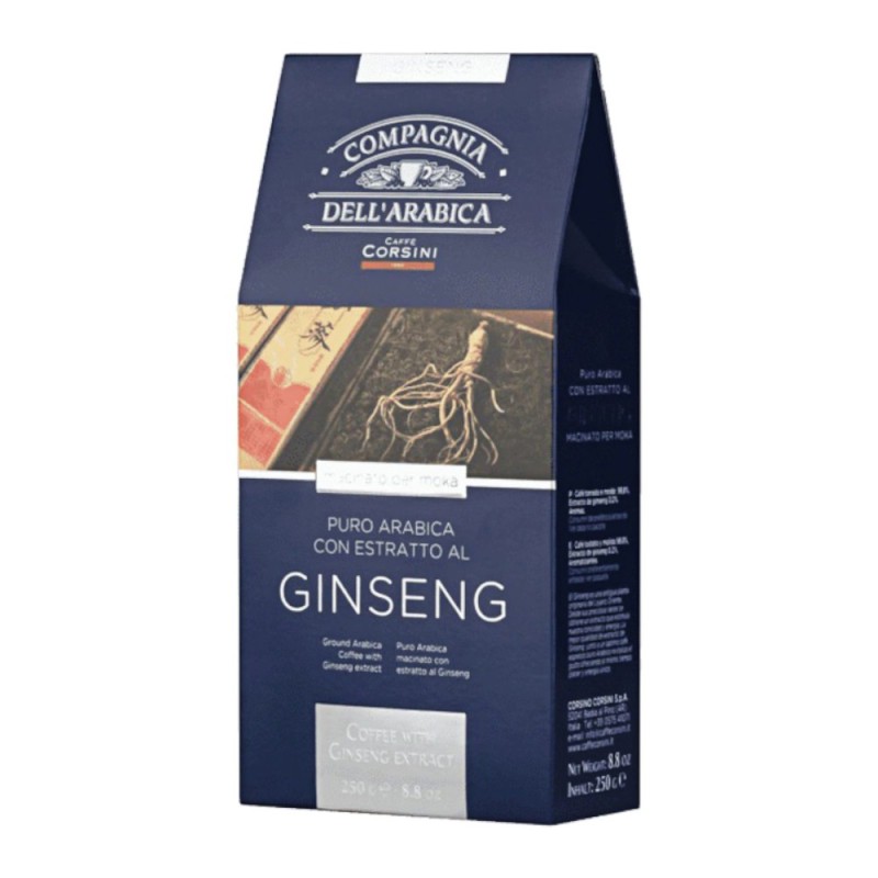 Set 6 x Cafea Macinata cu Ginseng Compagnia Dell'Arabica Corsino Caffe ...