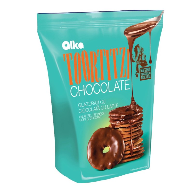 Set 6 x Toortitzi Glazurati cu Ciocolata cu Lapte Alka, 80 g Oferta ...