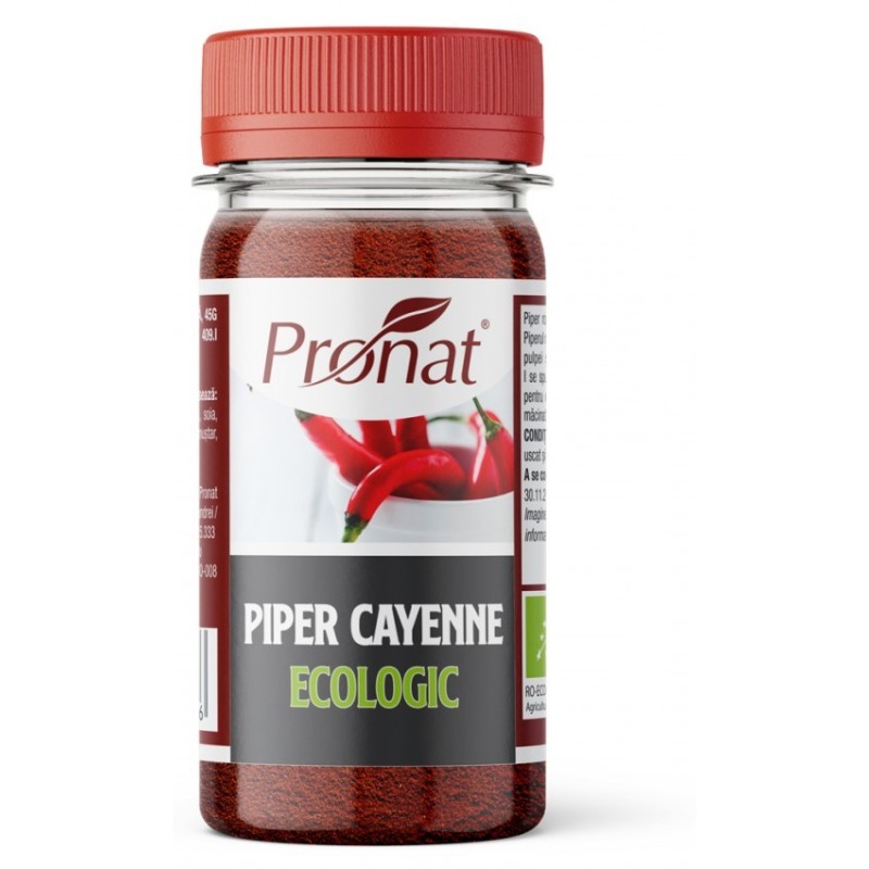 Piper Cayenne BIO, 45 g, Pronat Oferta Pret - Trada.ro