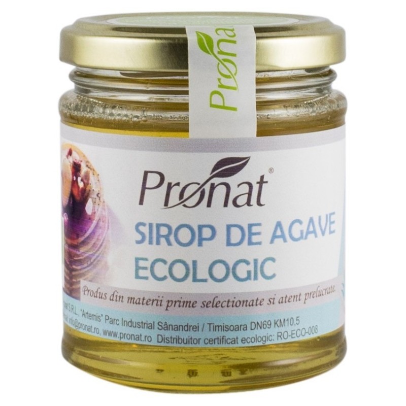 Sirop BIO de Agave, Pronat, 220 g Oferta Pret - Trada.ro
