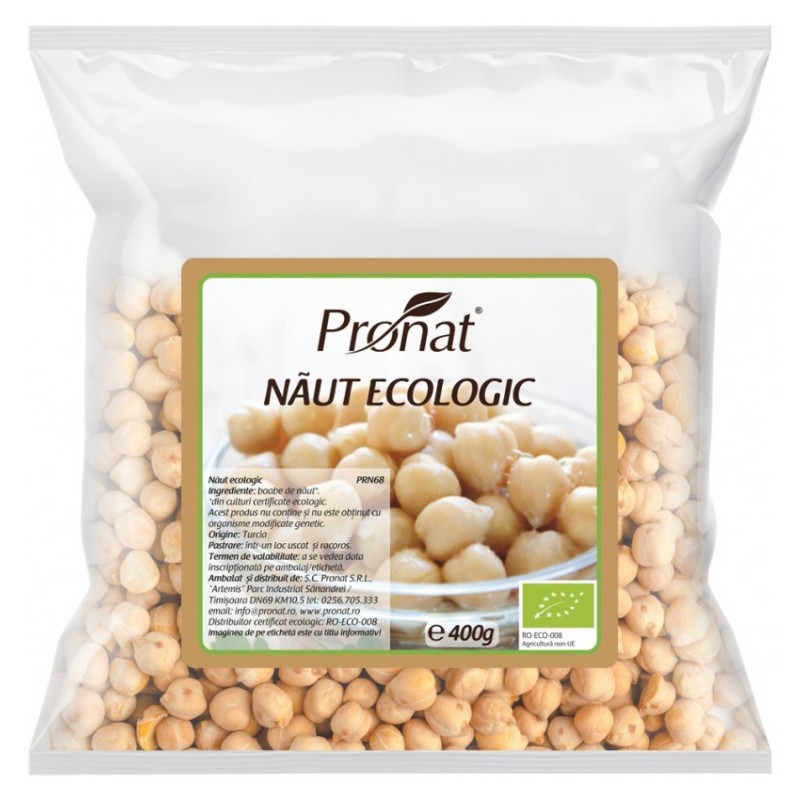 Naut BIO, Boabe, 400 g, Pronat Oferta Pret - Trada.ro