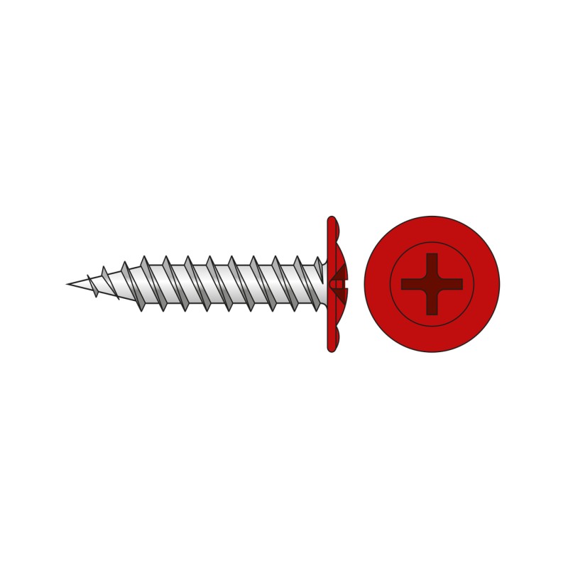 Set 500 x Surub Autofiletant Cap Special Plat Otel Zincat-4.2x 25 ...