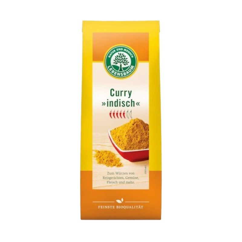 Curry Indian BIO Pulbere, 50 g, Lebensbaum Oferta Pret - Trada.ro