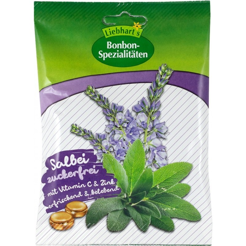 Set 3 x Dropsuri BIO cu Salvie, fara Zahar, 50 g Oferta Pret - Trada.ro