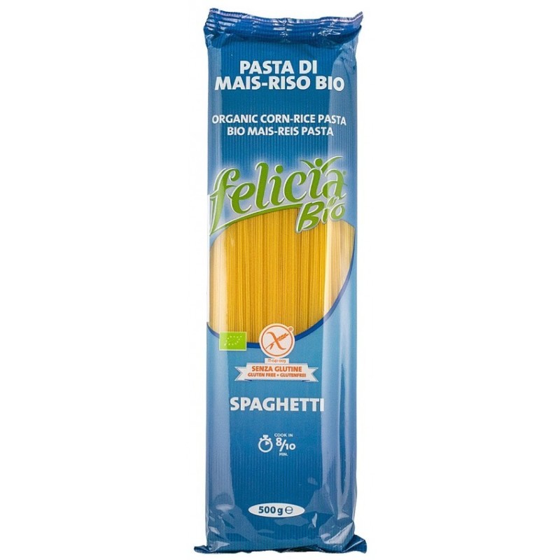 Set 2 x Spaghetti BIO, fara Gluten, din Faina de Malai si Orez, 500 g ...