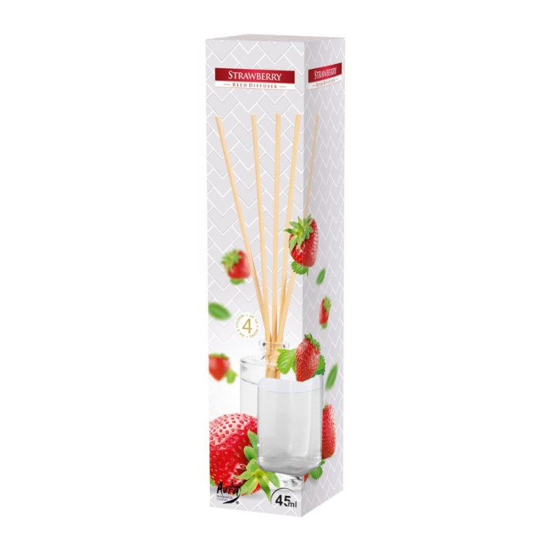 Set 2 X Odorizant Camera Bispol Reed Diffuser Capsuni 45 Ml Oferta 8107