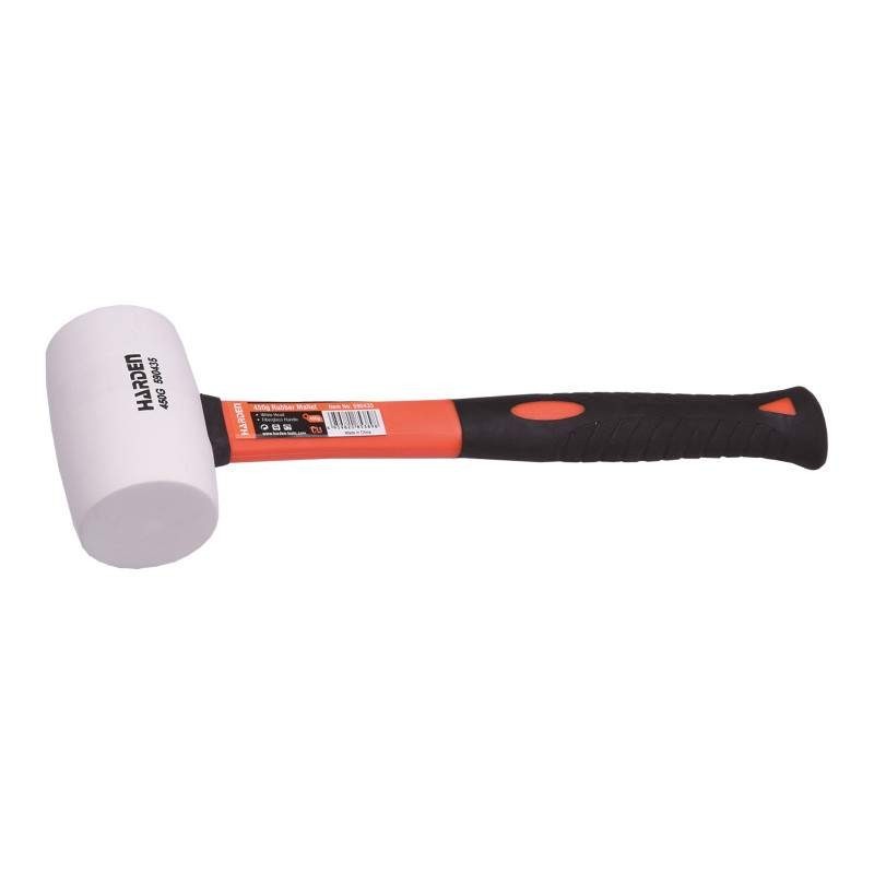 Ciocan din Cauciuc cu Cap Alb, Profesional, Harden, 450 g Oferta Pret ...