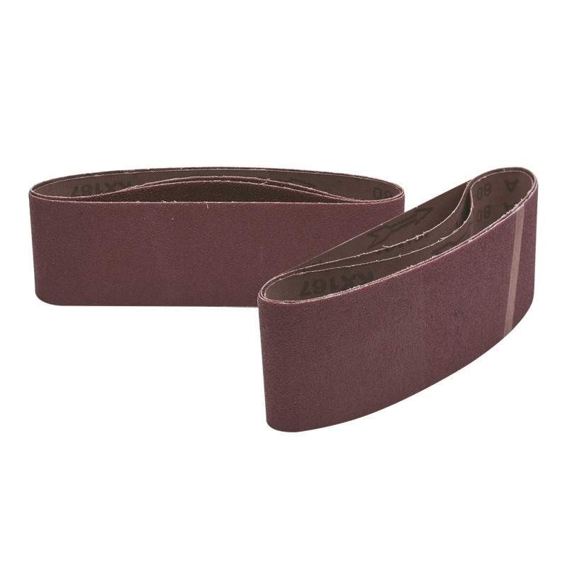 Set de 5 Curele Abrazive, Profesional, Harden, 610 x 100 mm, Granulatie ...