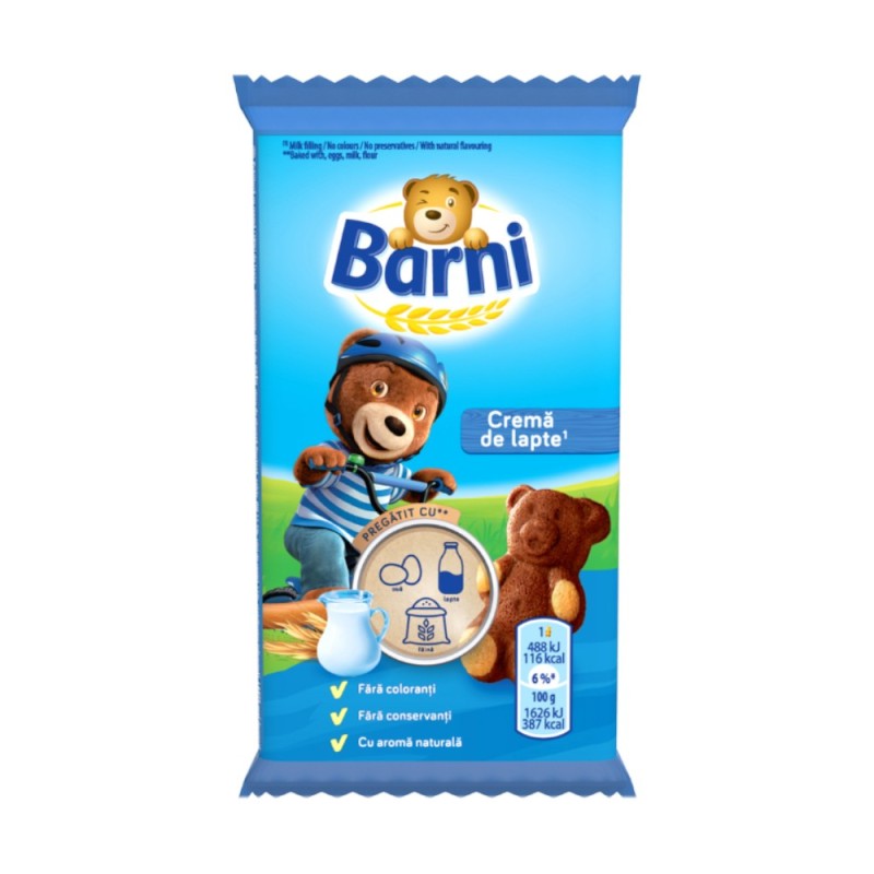 Prajitura cu Lapte Barni, 30 g Oferta Pret - Trada.ro