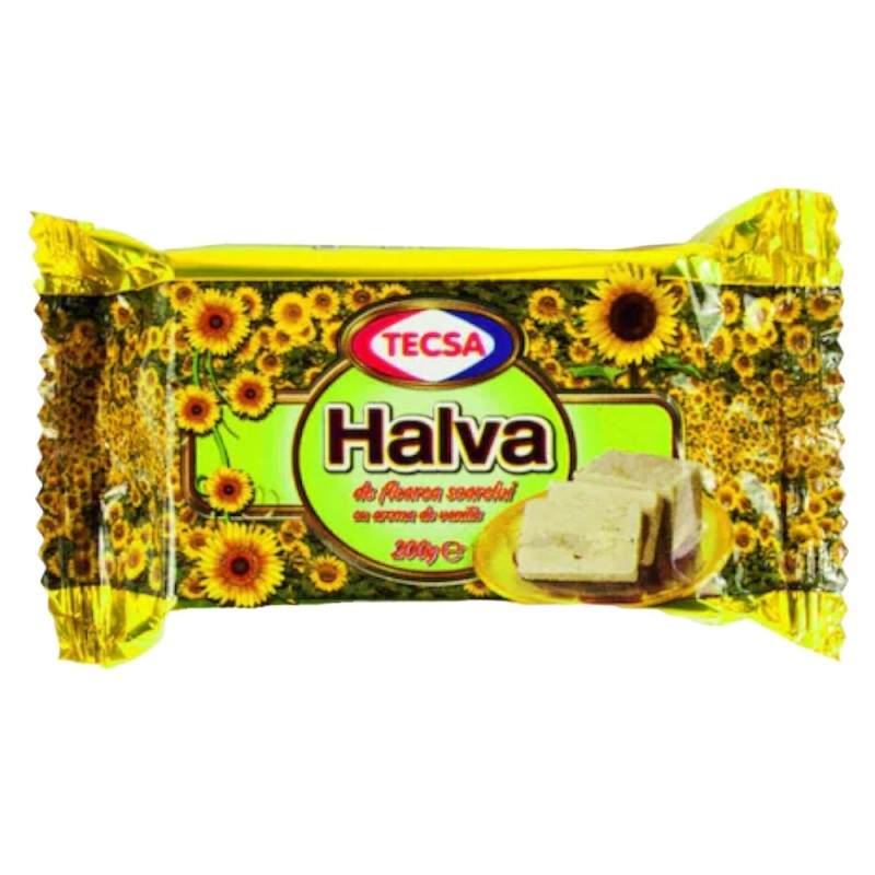Halva de Floarea Soarelui cu Vanilie Tecsa, 200 g Oferta Pret - Trada.ro