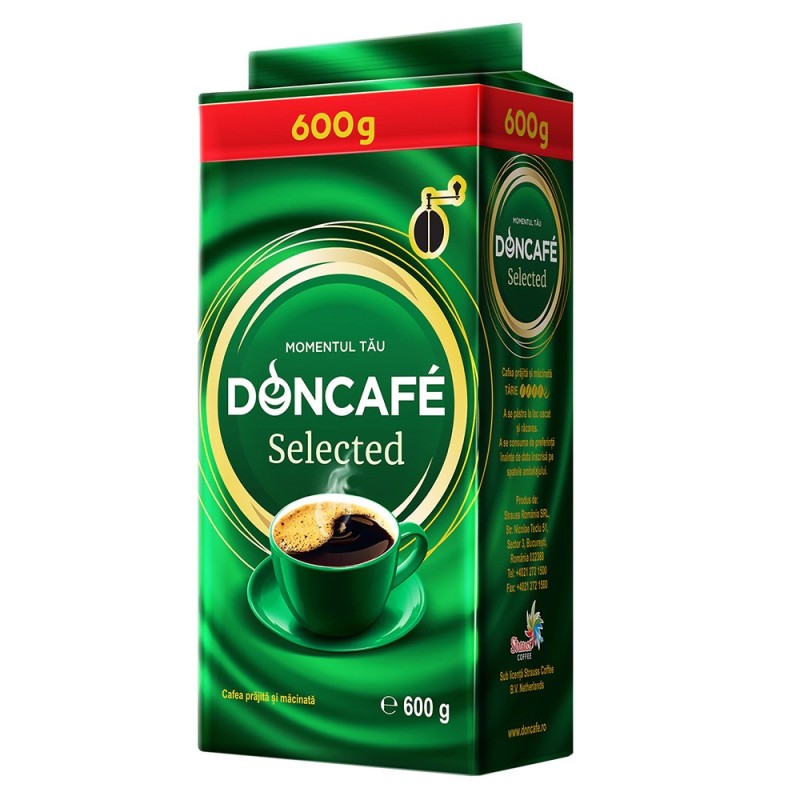 Set 2 x Cafea Macinata Doncafe Selected, 600 g Oferta Pret - Trada.ro