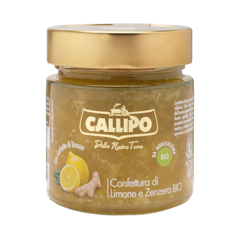 Gem ECO Extra de Lamaie si Ghimbir, Callipo, 300 g Oferta Pret - Trada.ro