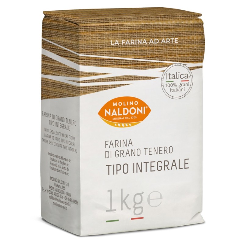 Set 2 x Faina din Grau Tanar Integrala, Naldoni, 1 kg Oferta Pret ...