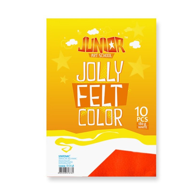 Fetru Colorat, Format A4, Rosu, 10 Coli, Statovac Oferta Pret - Trada.ro