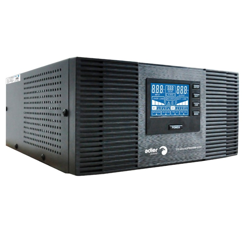 UPS Centrale Termice CO-sinusUPS-600W-LCD, 800VA / 600W, Model Baterie ...