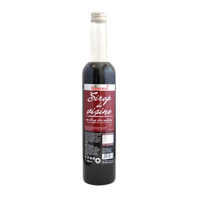 Sirop de Visine, Raureni, 500 ml Oferta Pret - Trada.ro