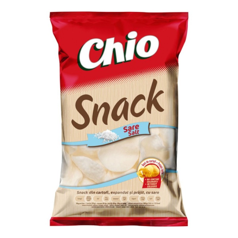 Chipsuri din Cartofi cu Sare Chio Snack, 65 g Oferta Pret - Trada.ro