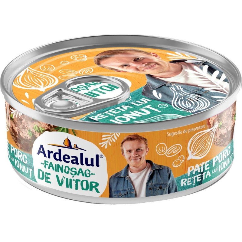 Set 4 x Pate de Porc cu Fainosag Ardealul Reteta lui Ionut, 100 g ...