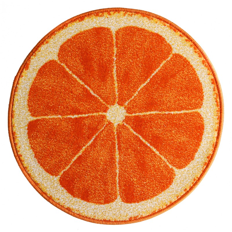 Covor Rotund, 67 x 67 cm, Portocaliu, Kolibri Orange 11173 Oferta Pret ...