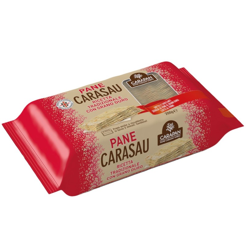 Set 3 x Paine Crocanta din Grau Dur Carasau, Carapan 200 g Oferta Pret ...