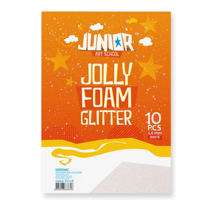 Hartie Gumata cu Glitter, A4, Alb Oferta Pret - Trada.ro