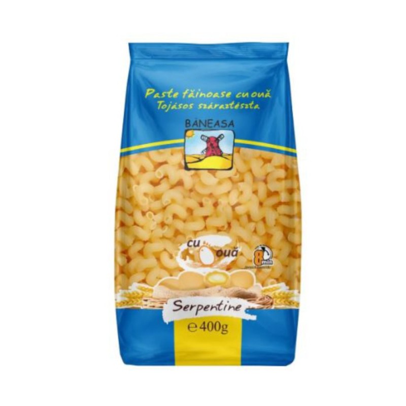Paste Fainoase cu Ou, Serpentine, Baneasa 400 g Oferta Pret - Trada.ro