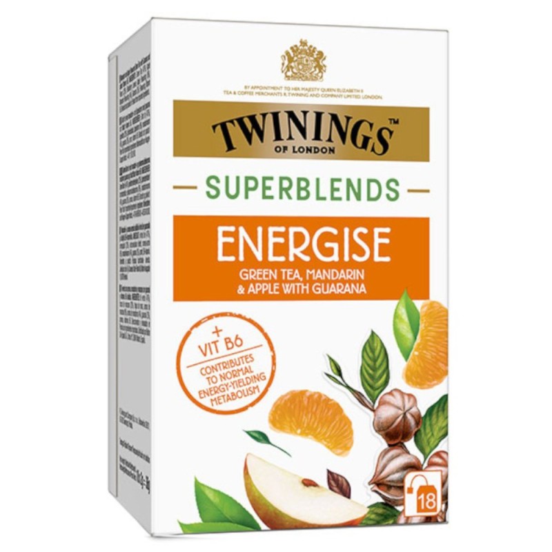 Ceai Twinings Verde Superblends Energise, 18 Plicuri x 2 g Oferta Pret ...
