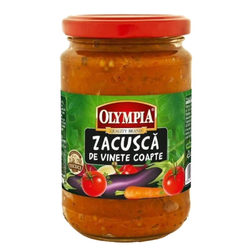Zacusca de Vinete Olympia, 295 g Oferta Pret - Trada.ro