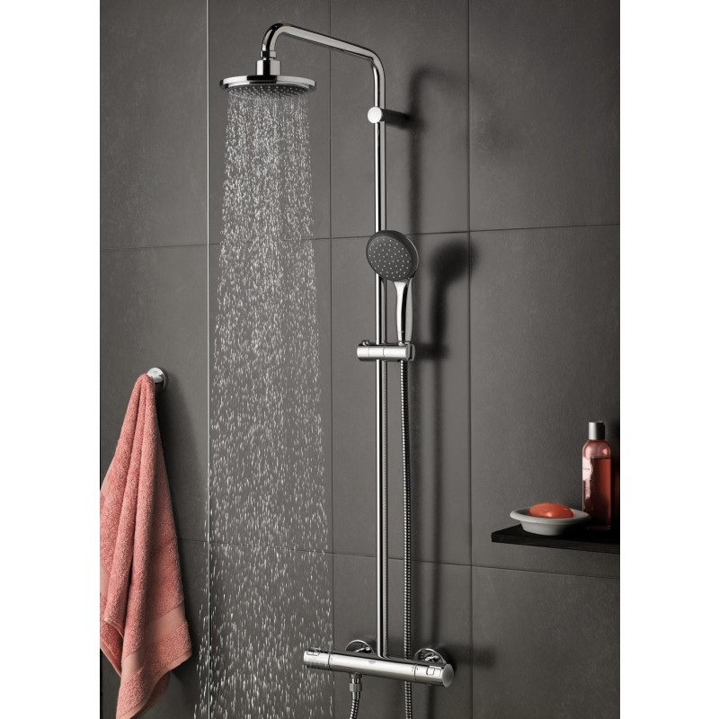 Set pentru Dus, Grohe Tempesta System 210, Para 100 mm, Bara 620 mm ...