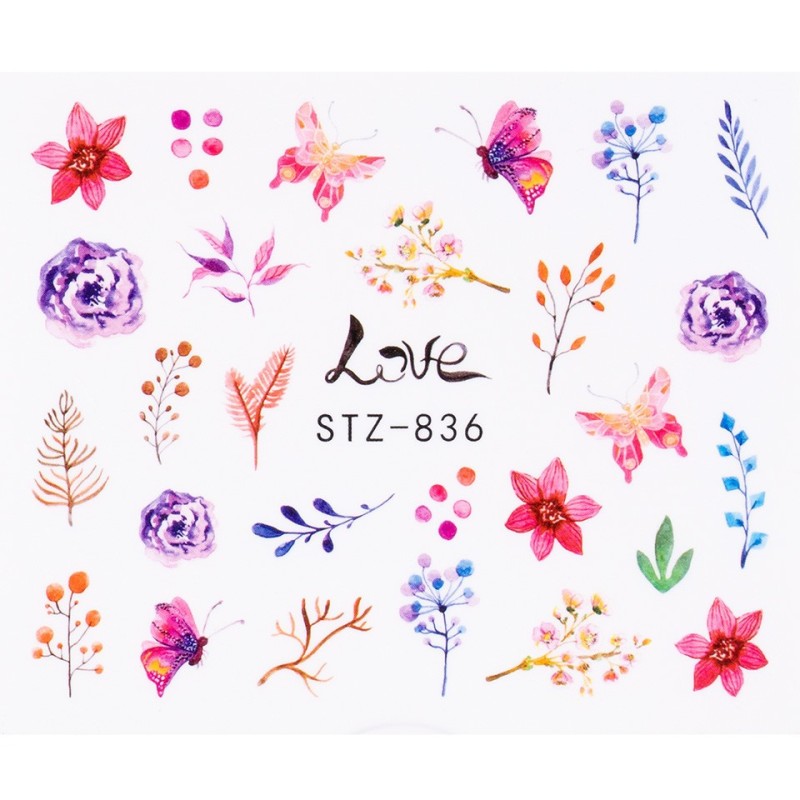 Tatuaj Unghii Luxorise Flower Sin, Stz-836 Oferta Pret - Trada.ro