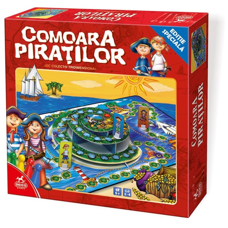 Joc Educativ, Deico, Comoara Piratilor, Forma Speciala 3D Oferta Pret ...
