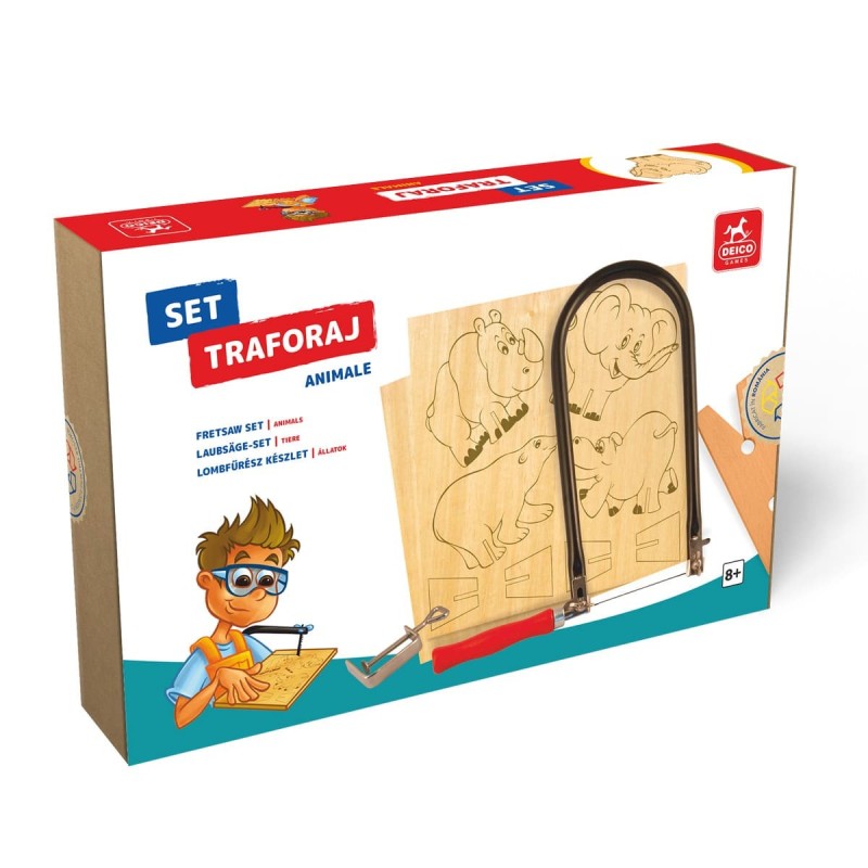 Joc Educativ, Deico, Set de Traforaj Oferta Pret - Trada.ro