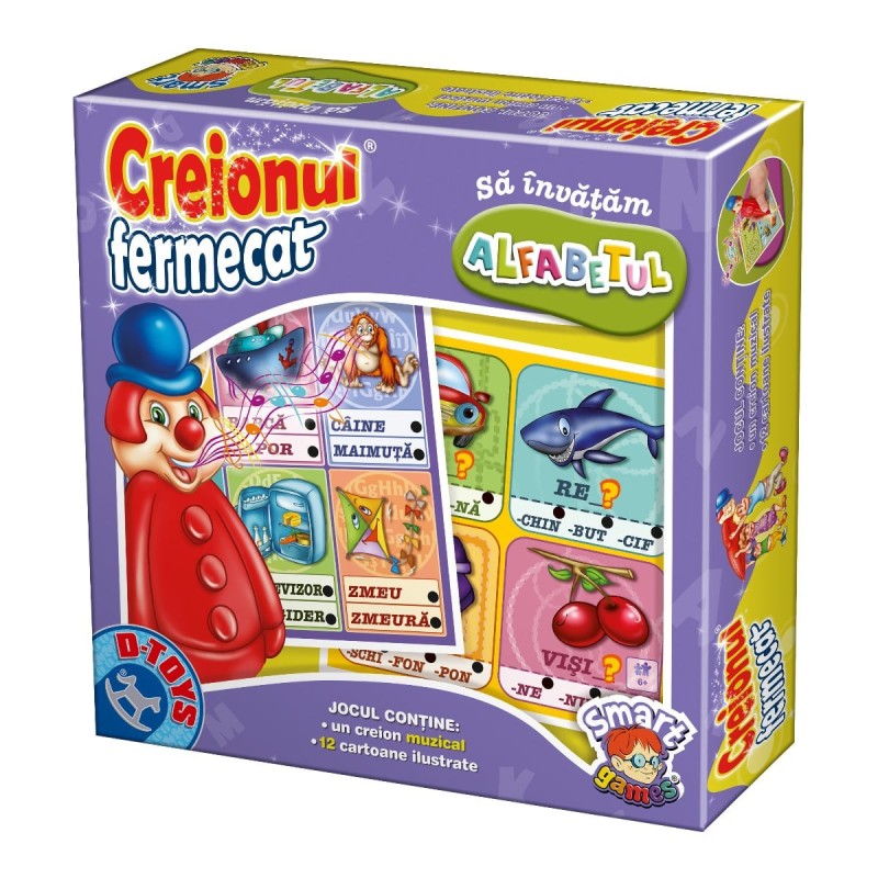 Jucarie Educativa, D-Toys, Creionul Fermecat, Sa Invatam Alfabetul ...