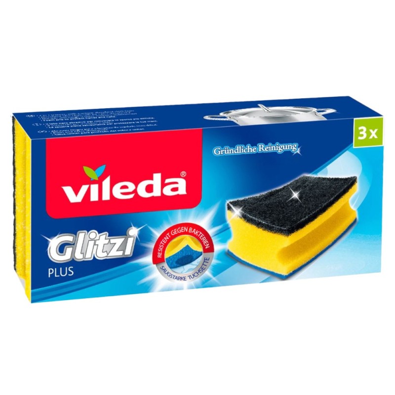 Set 3 x Bureti Vase Vileda Glitzi Plus Oferta Pret - Trada.ro