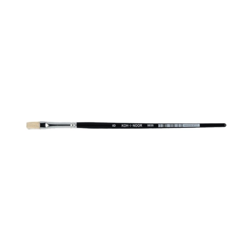 Pensula Tesita Nr.8, Par Porc, Corp Lemn Colorat, Koh-I-Noor Oferta ...