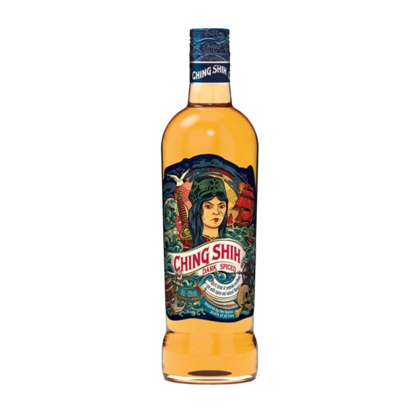Set 4 x Rom Dark Spiced Ching Shih, 32% Alcool, 0.7 l Oferta Pret ...