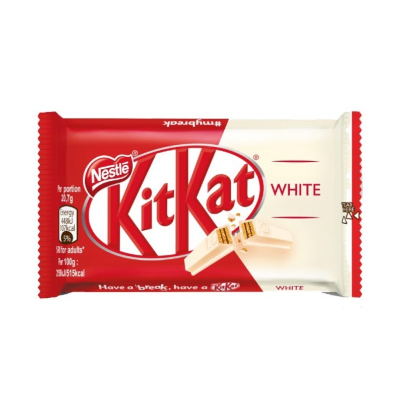 Baton de Ciocolata Alba, Kit Kat 4 Finger, Nestle, 41.5 g Oferta Pret ...