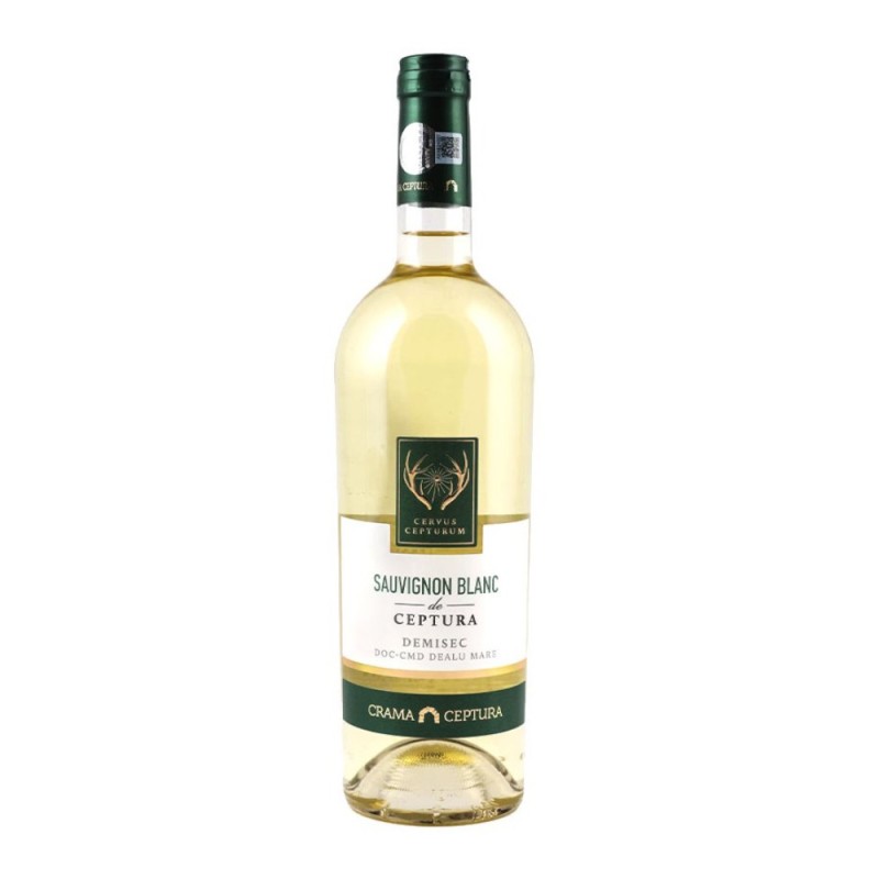Vin Cervus Cepturum, Sauvignon Blanc, Alb Demisec, 0.75 l Oferta Pret ...