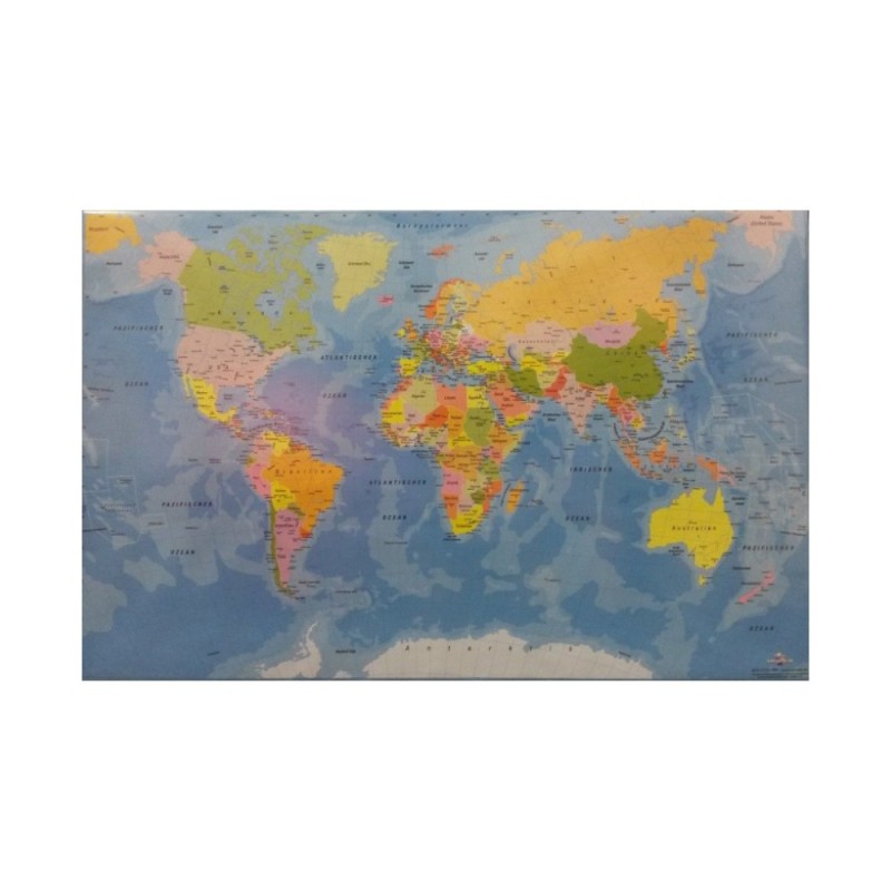 Mapa Protectie pentru Birou, 60 x 40 cm, Harta Lumii Oferta Pret - Trada.ro