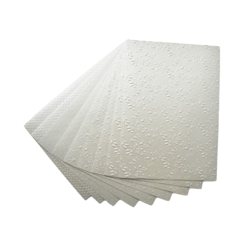 Carton Metalic Embosat Statovac, A4, Argintiu, 10 Coli Oferta Pret ...