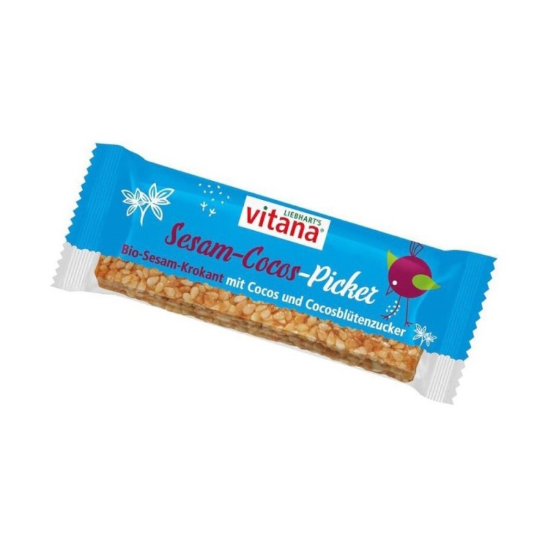 Baton Bio de Susan Crocant cu Nuca de Cocos si Zahar de Cocos, Vitana ...