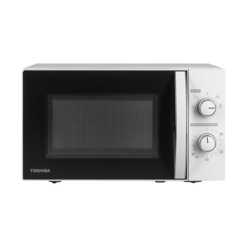 Cuptor cu Microunde Toshiba MWP-MM20PWH, 20 L, 700 W, Timer, Control ...