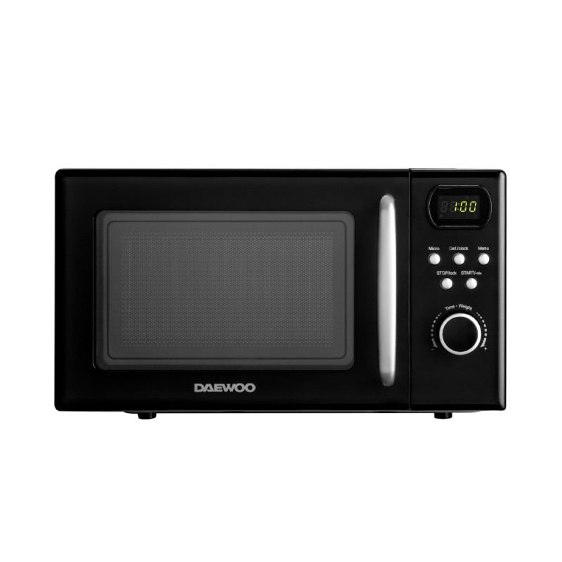 Cuptor cu Microunde Daewoo KOR-6S2BK-2, 20 l, 700 W, 8 Programe ...